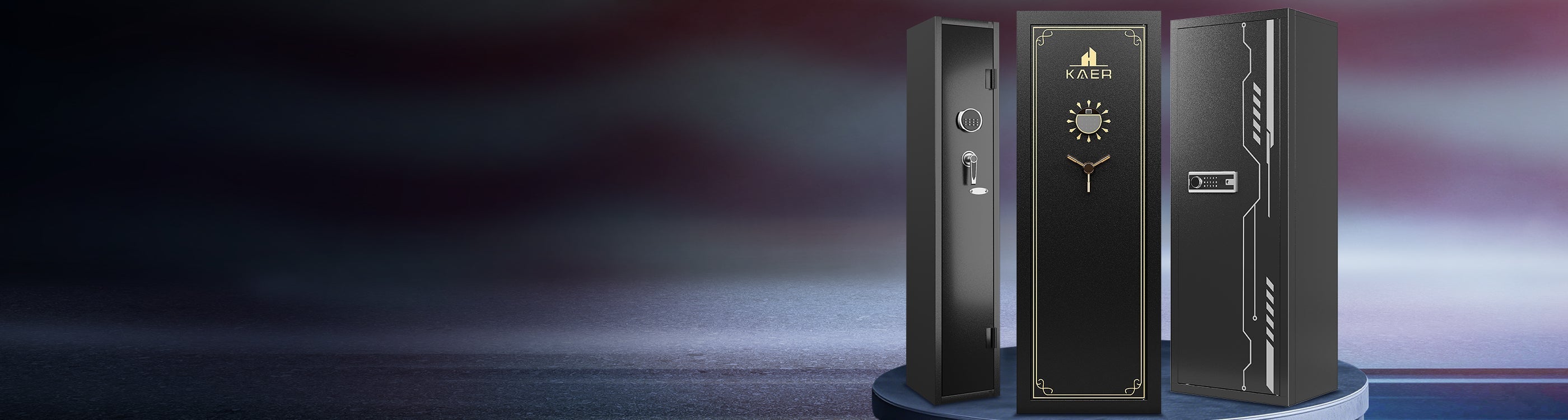 Pre Assembled Gun Safe | 3 Ways Unlock | Free 2-5 Days Shipping – KaerWorld